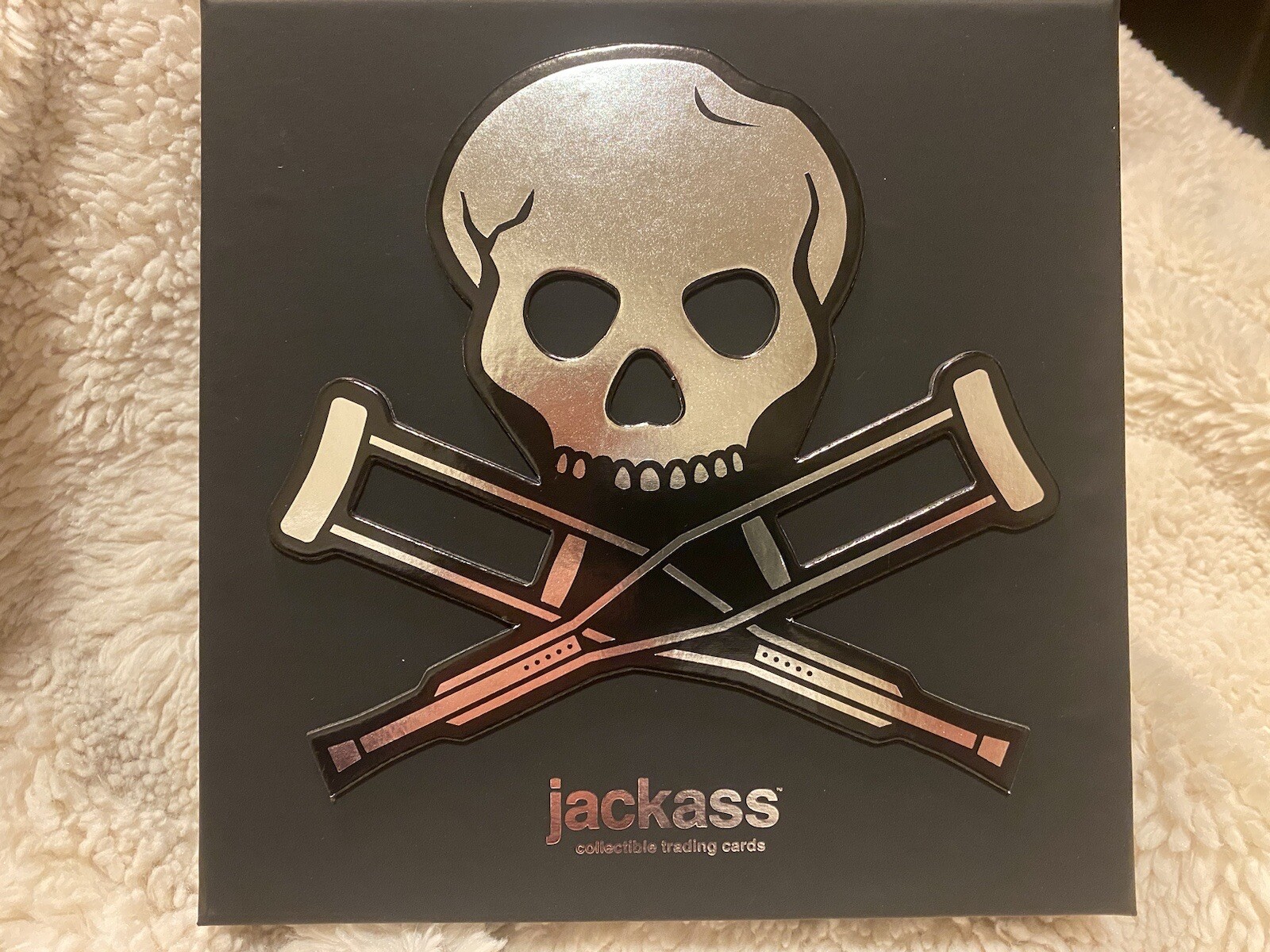 2022 Zerocool Jackass trading cards EMPTY collectible silver box | eBay