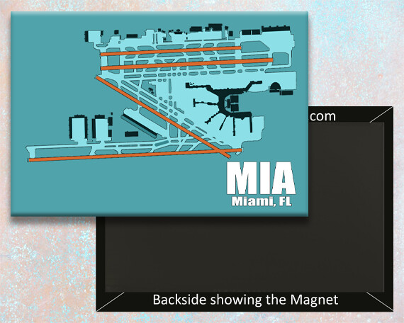 Florida Mia Airport Map Miami International Airport (MÍA) In Florida
