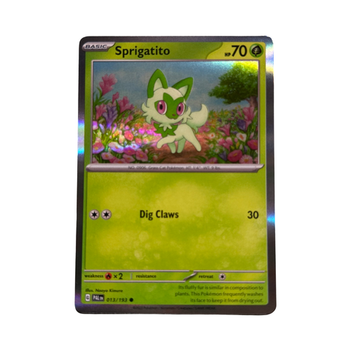 Pokemon TCG Sprigatito 013/193 PROMO CARD!! | eBay