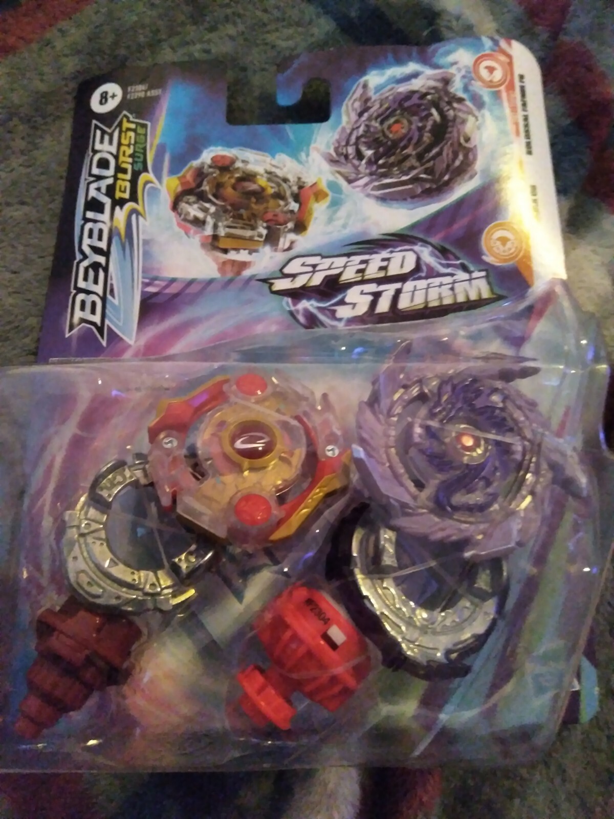 Hasbro Beyblade Burst Surge! Speedstorm Dual Pack Odax O6 & Kolossal ...