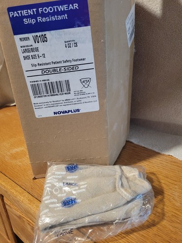 Novaplus Patient double/single tread Non-Slip Socks-NEW various color ...