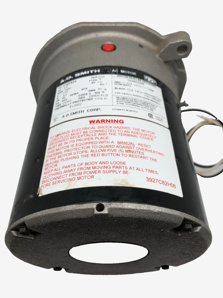 A.O. Smith EL2022 Oil Burner AC Motor, 316P933, 1/4HP, 3450 RPM, Reversible | eBay