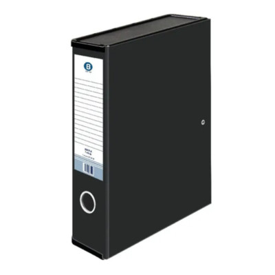 Black A4 Foolscap 70 MM Cardboard Box File Paper Document Folder Office ...