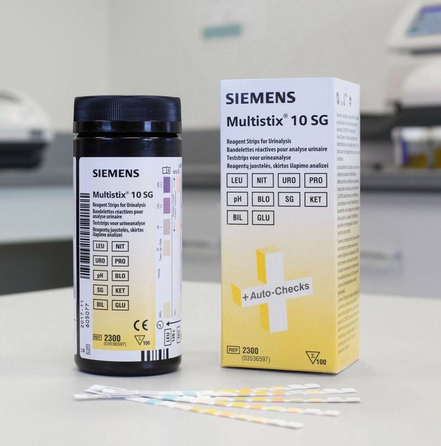 Siemens Multistix 10 SG Reagent Strips - Pack of 100 for sale online | eBay