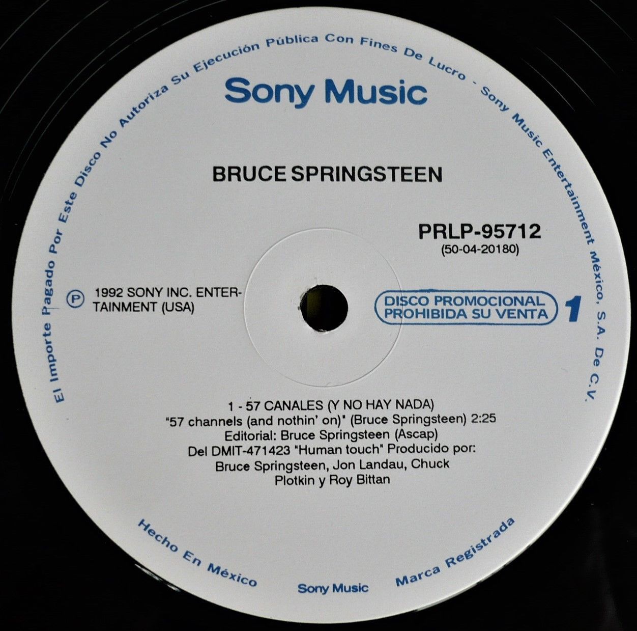 BRUCE SPRINGSTEEN 2 MEXICO PROMO's - TODO O NADA + 57CANALES ...