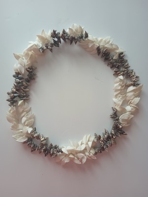 Vintage HAWAIIAN HULA DANCER SEA SHELL NECKLACE 44" LONG HAWAII | eBay