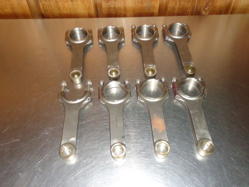 8) Carrillo Connecting Rod H-Beam 6.200 2.250 SBC Small Block Chevy ...