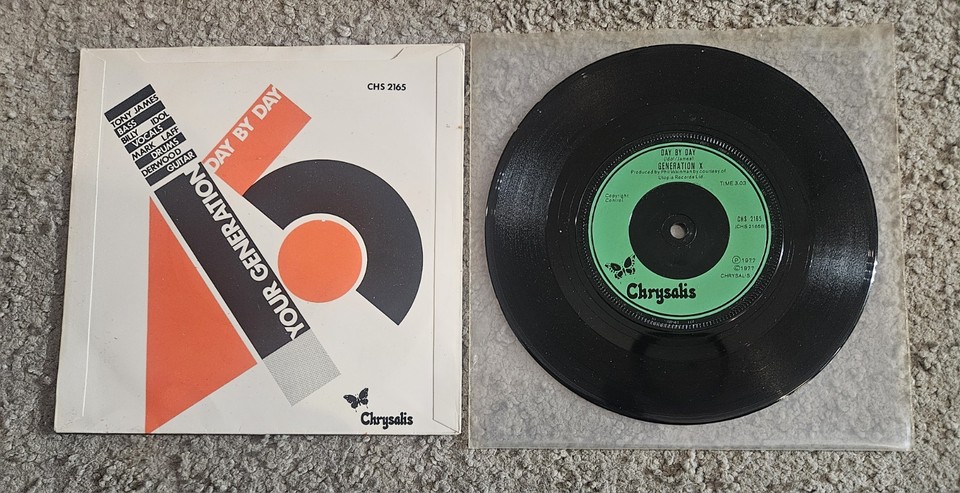 GENERATION X Your Generation EP 1977 Chrysalis Records FIRST PRESS ...
