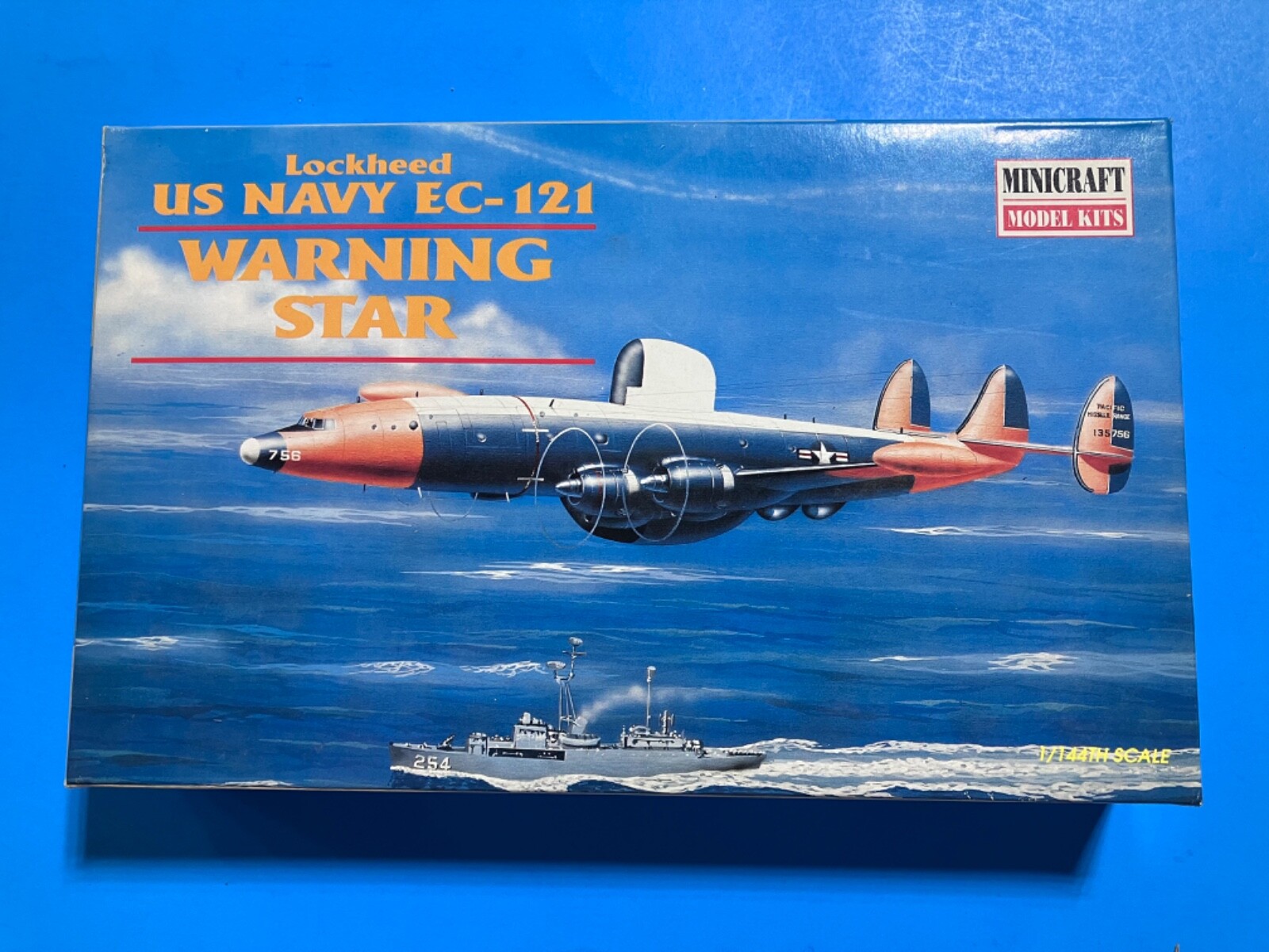 Lockheed US Navy EC-121 Warning Star Model Kit Minicraft 14439 1:144 ...
