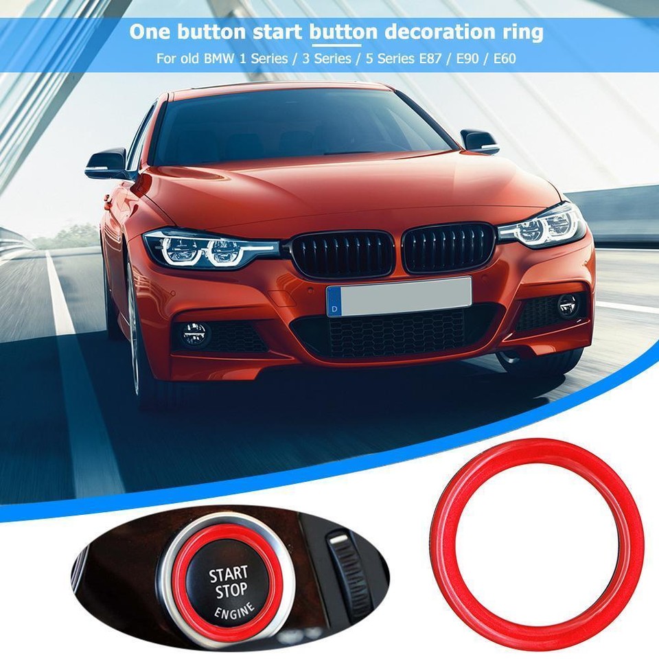 Start Stop Button Ring Trim for 1/3/5 Series E87 E90 E60 320 525 | eBay UK