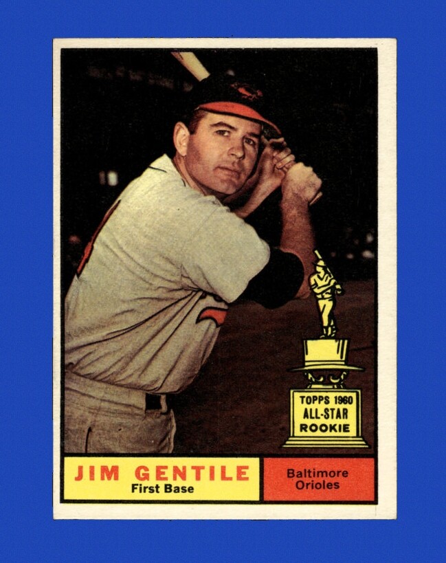1961 Topps Set-Break #559 Jim Gentile EX-EXMINT *GMCARDS* | eBay