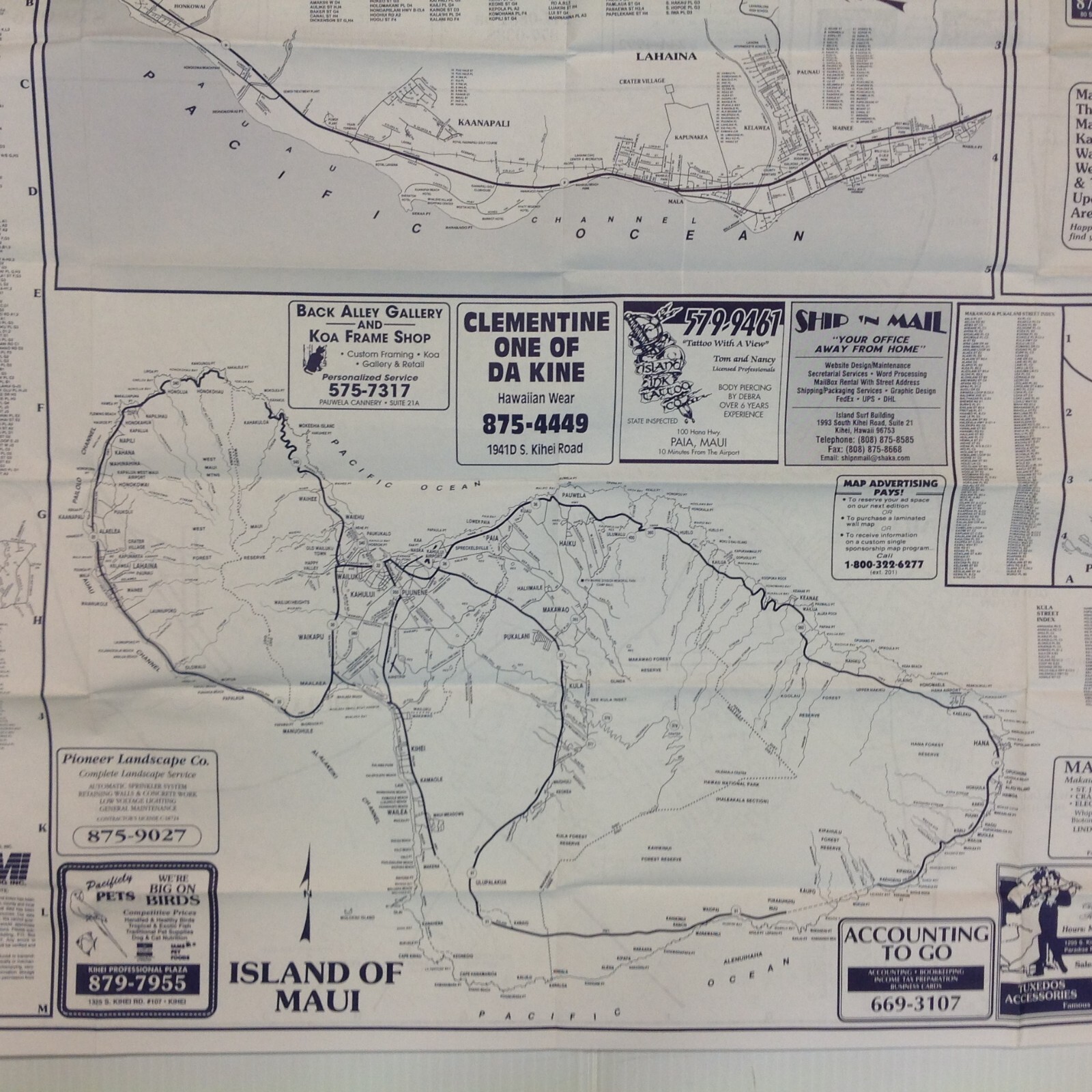 Wailuku Map