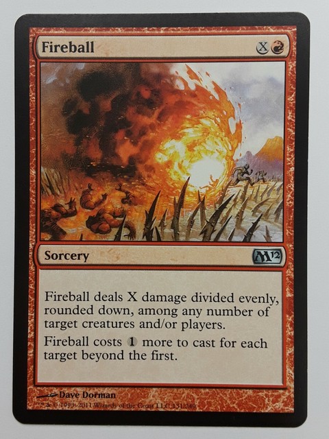 MTG Fireball Magic 2012 131/249 Regular Uncommon for sale online | eBay