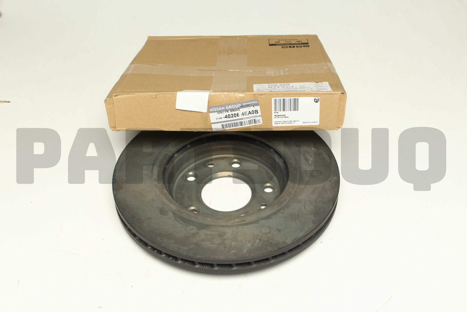 402064EA0B Genuine Nissan ROTOR DISC BRAKE 40206-4EA0B | eBay