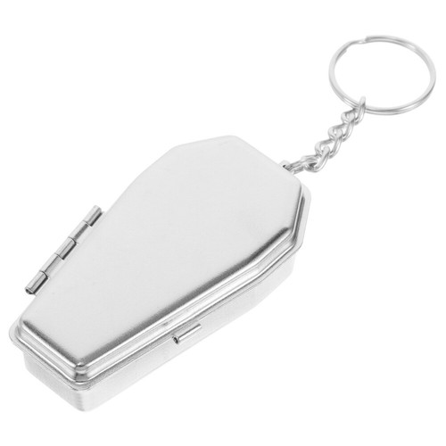 Mini Coffin Storage Box Goth Room Decor Decorative Tin Lock Boxes | eBay