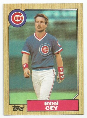 RON CEY 1987 TOPPS CARD MINT CONDITION | eBay