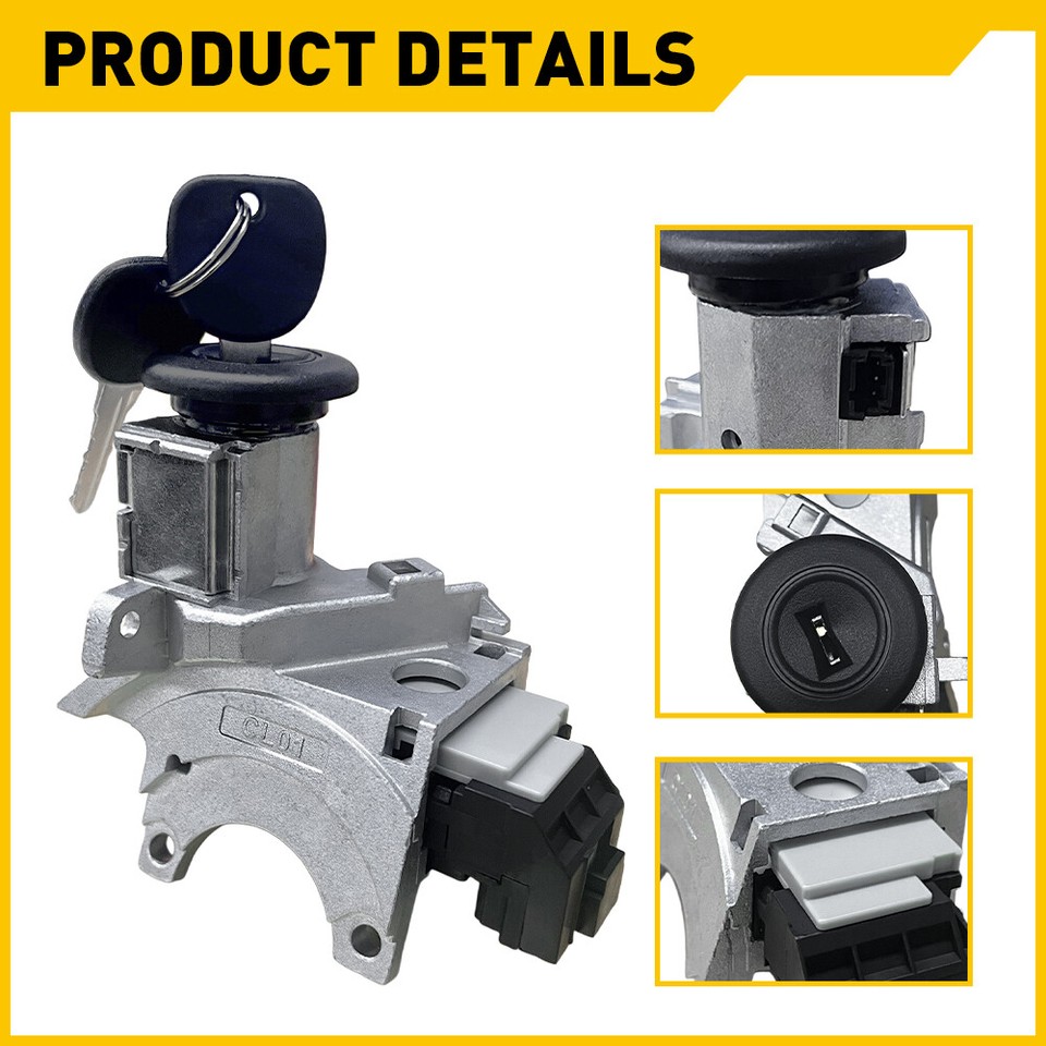 Ignition Lock Cylinder Housing With Passlock Sensor Replace GMC 1PCS ...