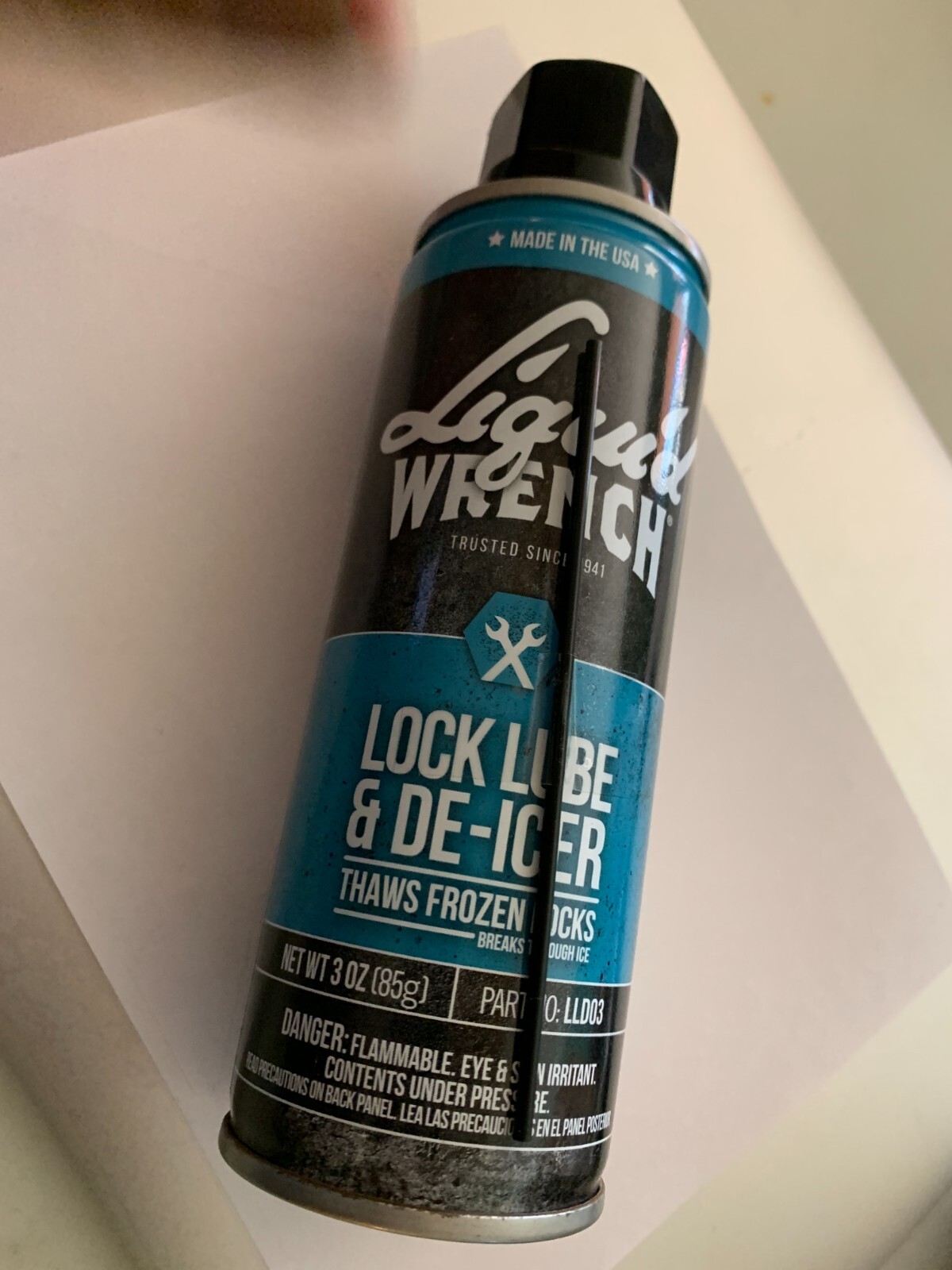 (QTY 6) Liquid Wrench LLD03 Lock Lubricant and De-Icer 3oz Ships FAST ...