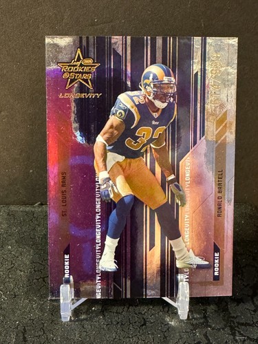2005 Rookies & Stars Ronald Bartell Longevity Foil Rookie RC Card 122 ...