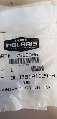 SCREW POLARIS 7512026 | eBay Australia