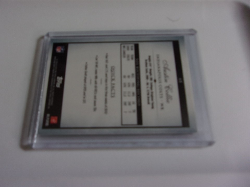 2010 Topps Tribute Black #48 Austin Collie 12/75 | eBay