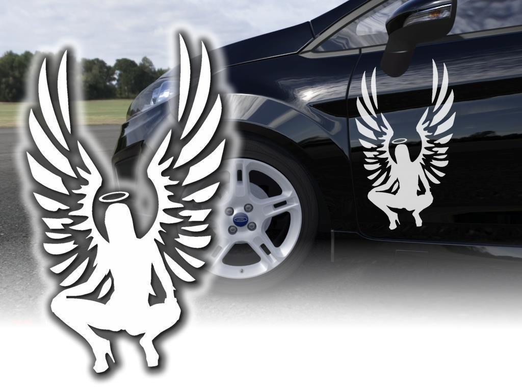 Autotattoo Schutzengel Engel Autosticker Aufkleber 60cm JDM Decals OEM ...