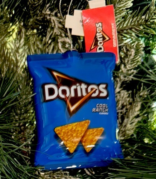 2025 Doritos Cool Ranch Chips Hanging Christmas Tree Ornament Ruz New w ...
