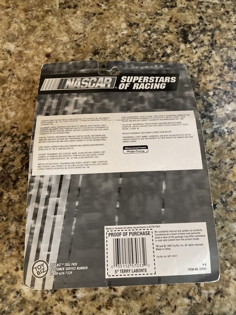 1998 Toy Biz NASCAR Superstars of Racing Special Edition Terry Labonte ...