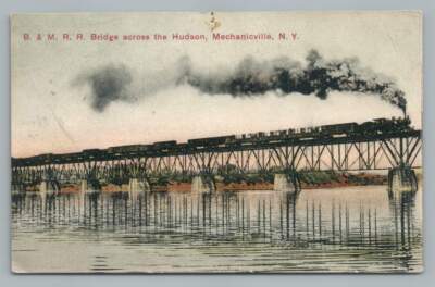 Boston & Maine Railroad Bridge MECHANICVILLE New York Saratoga County ...