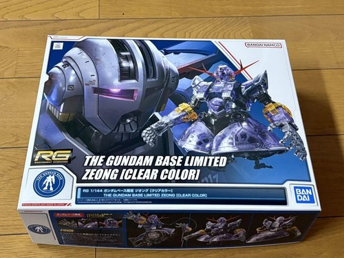 RG 1/144 Gundam Base Limited Zeong Clear Color, Unassembled Vinyl Kit ...