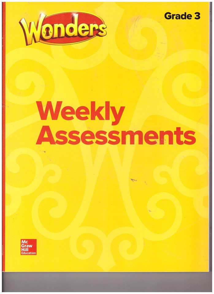 Wonders Student Weekly Assessments, Grade 3 (ELEMENTARY CORE READING ...