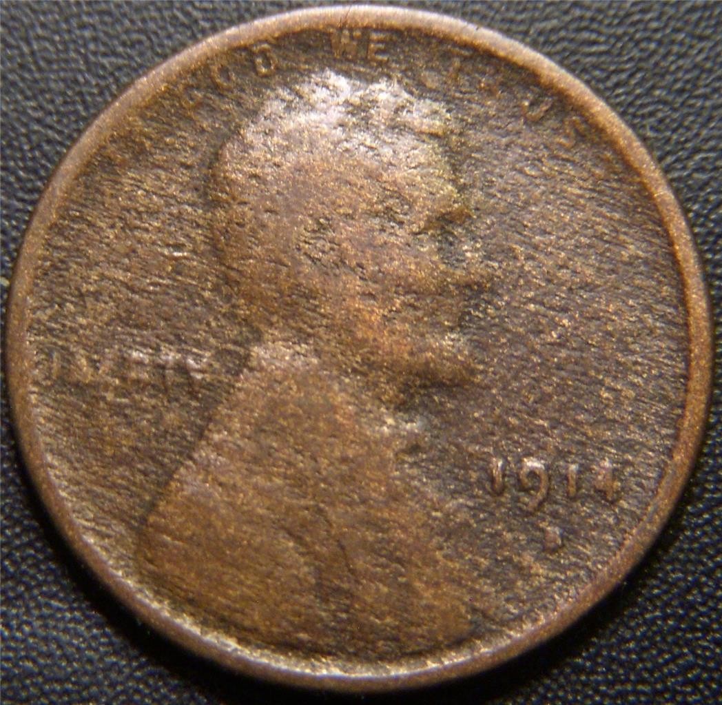1914-S Lincoln Cent - Major Details Are Distinctly Outlined | eBay
