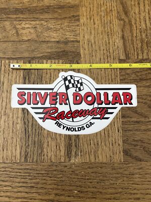Sticker For Auto Decal Silver Dollar Raceway | eBay