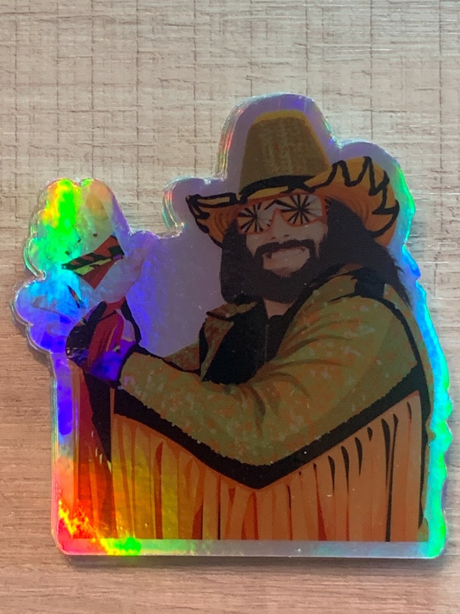 Macho Man Randy Savage Art Macho Man Randy Savage Art Print | Old