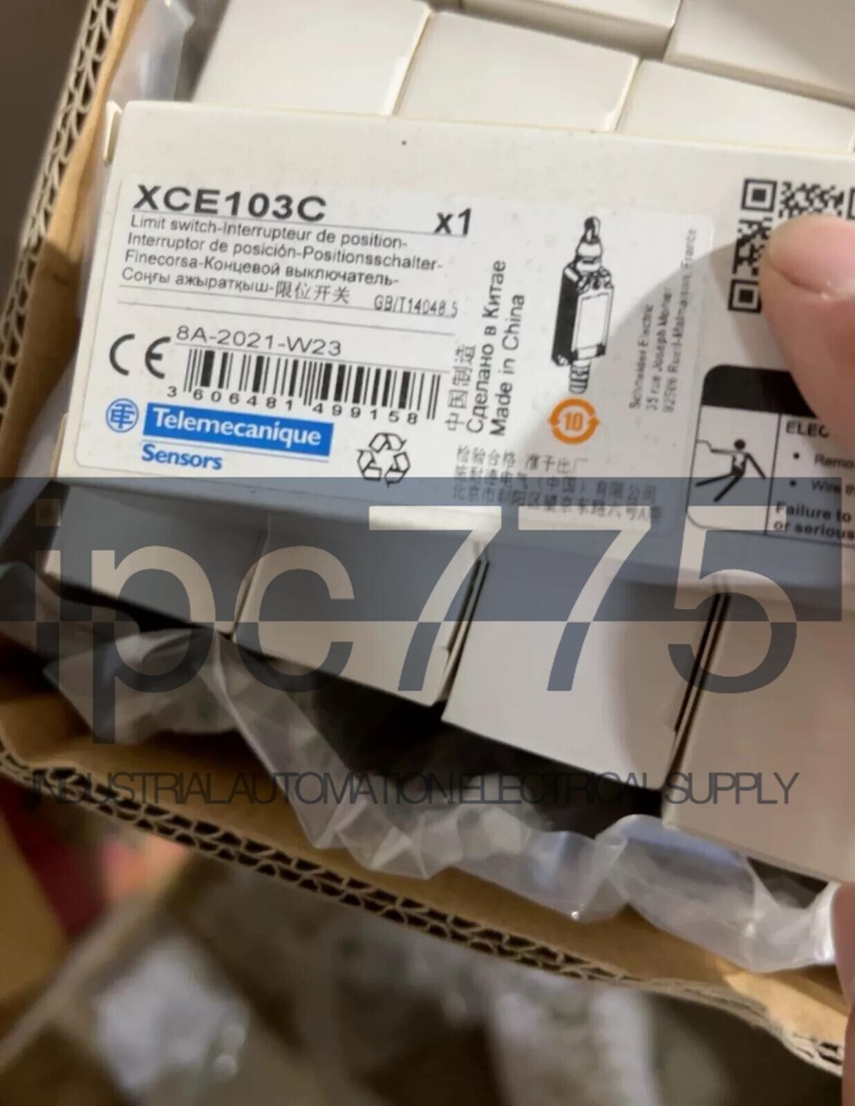 XCE103C New Telemecanique Limit Switch with Box Free Shipping XCE103C ...