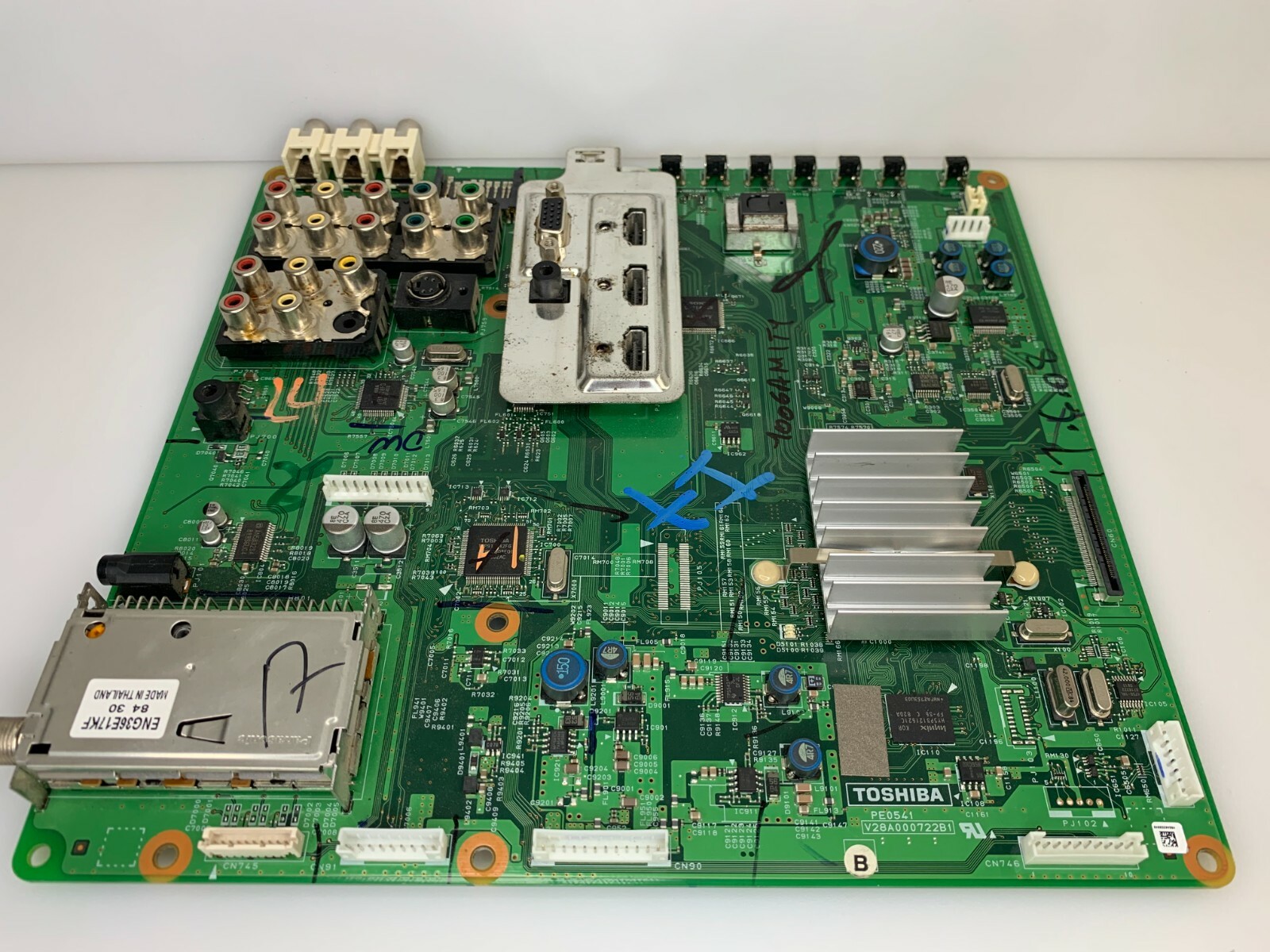 Toshiba 42XV540U Main Board ENG36E17KF , V28A000722B1 , PE0541B ...
