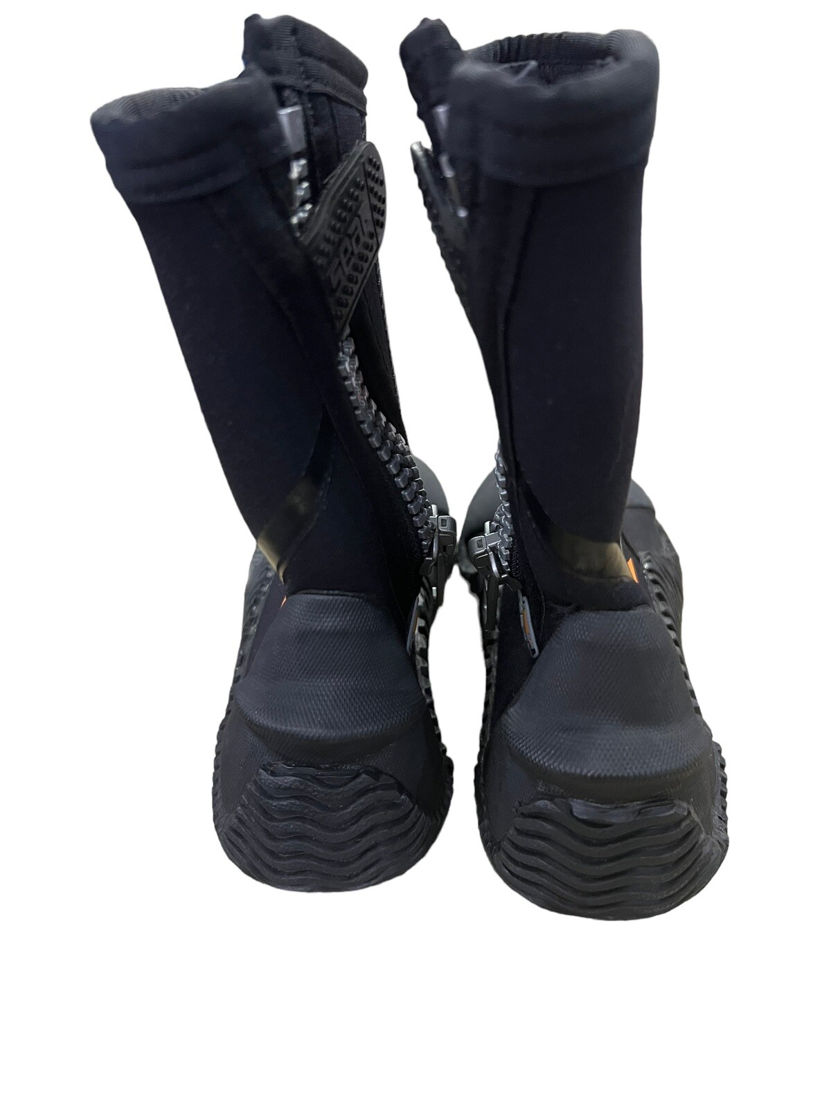 NWOT Seac 5MM Neoprene HD Scuba Diving Boots Side zipper Black XL