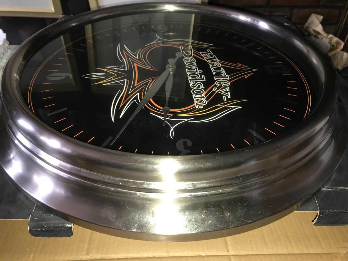 Harley Davidson Bulova Wall Clocks