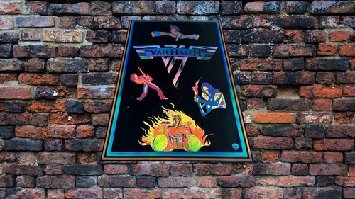 holographic color changing VAN HALEN '70s vibe 16" x 24" poster Ace ...