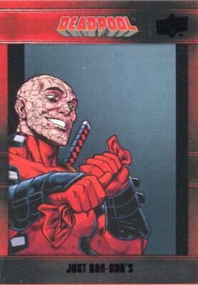 Deadpool 2019 Black Parallel Base Card #78 Just Boo Boos | eBay UK