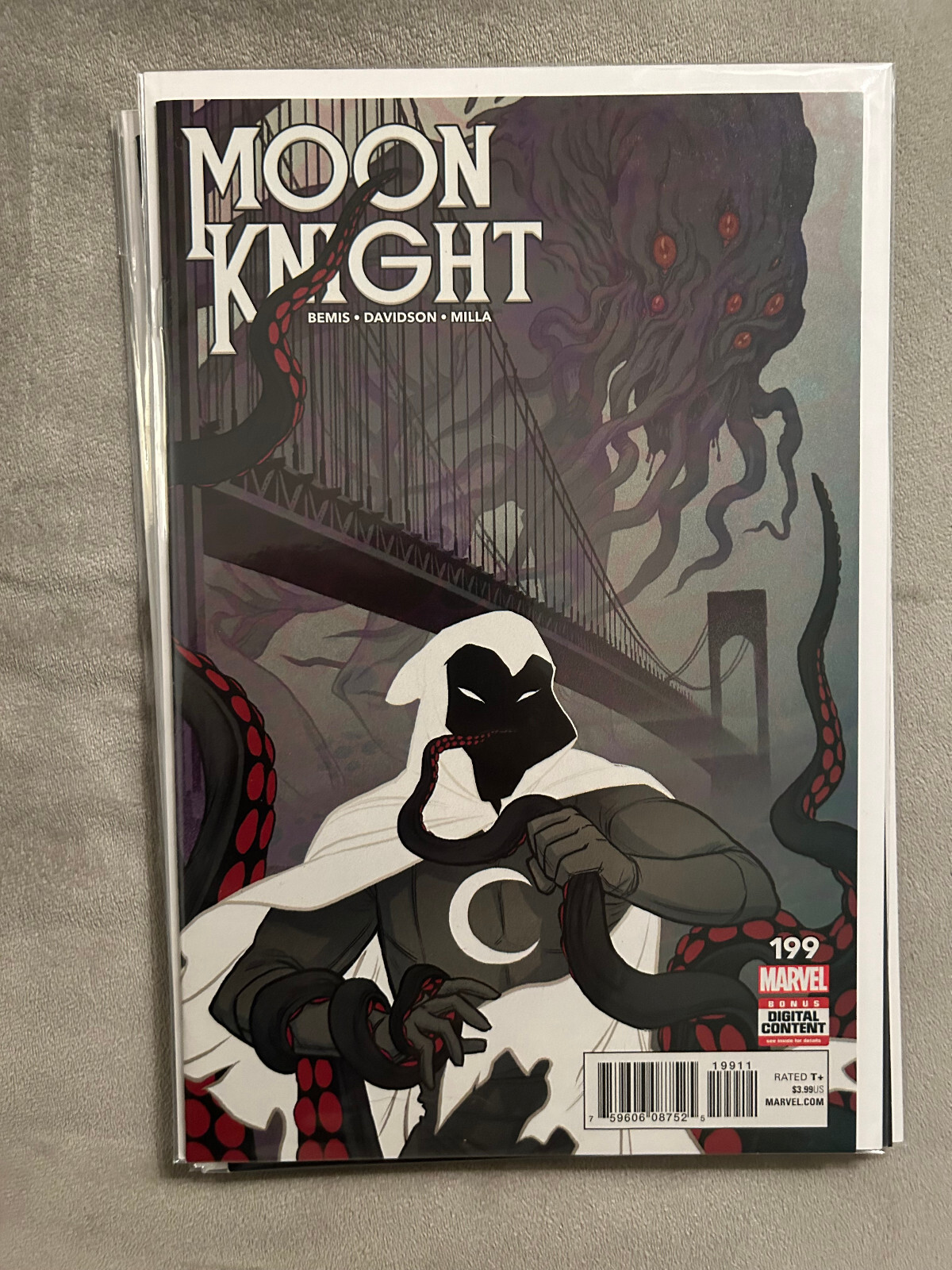 Moon Knight 199 (NM) -- Popular series by Max Bemis and Jacen Burrows ...