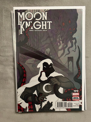 Moon Knight 199 (NM) -- Popular series by Max Bemis and Jacen Burrows ...