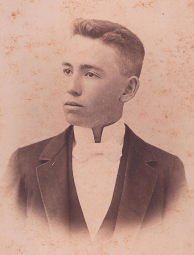 Vintage 1890's Cabinet Card Studio Portrait Victorian Young Man ...