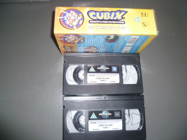 Cubix - The Unfixable Robot (VHS, 2003) | eBay UK