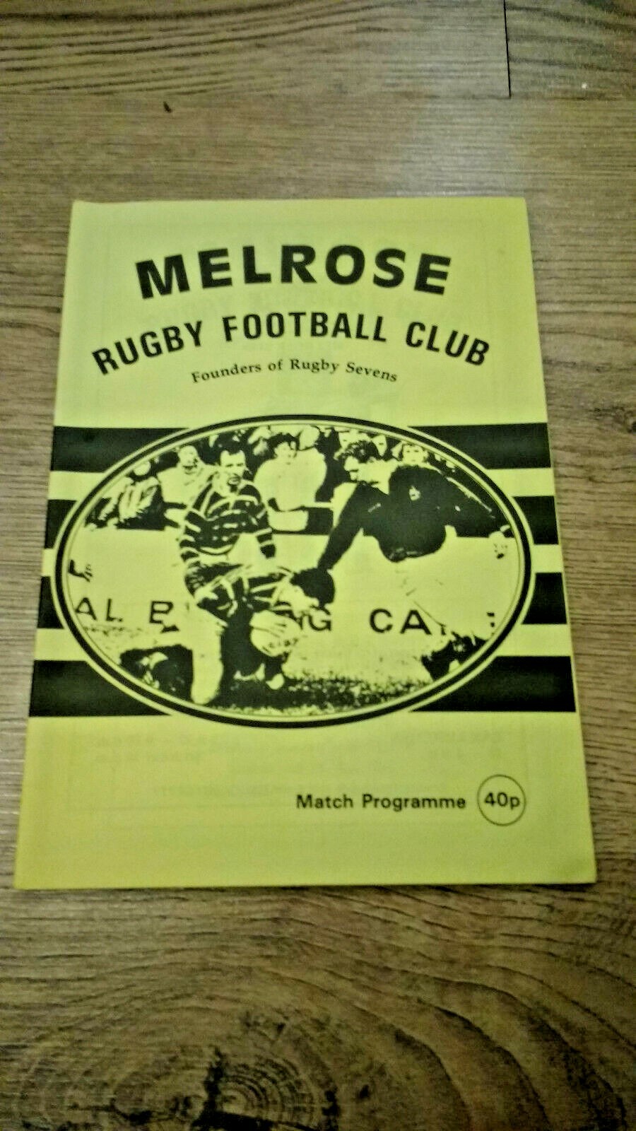 Jed-Forest Rugby Union Programmes 1986 - 1998 | eBay