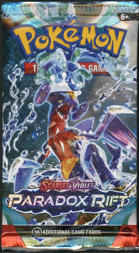Pokemon SV Paradox Rift Booster Pack - 10 Cards / Pack - Random Art ...