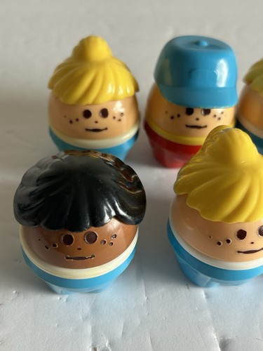 Little Tikes Vintage Toddle Tots Lot Of 7 People - 6 Figures - Dups ...