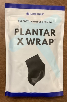 1 Pair Caresole Plantar X Wrap Compression Foot Wrap Relieves Pain ...