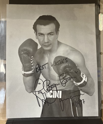 Ray Mancini BOOM BOOM Signed 8x10 Boxing Autograph Photo 1997 “Best ...