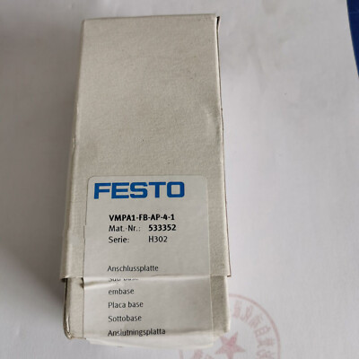 ONE new FESTO VMPA1-FB-AP-4-1 533352 Bottom plate base Free shipping | eBay